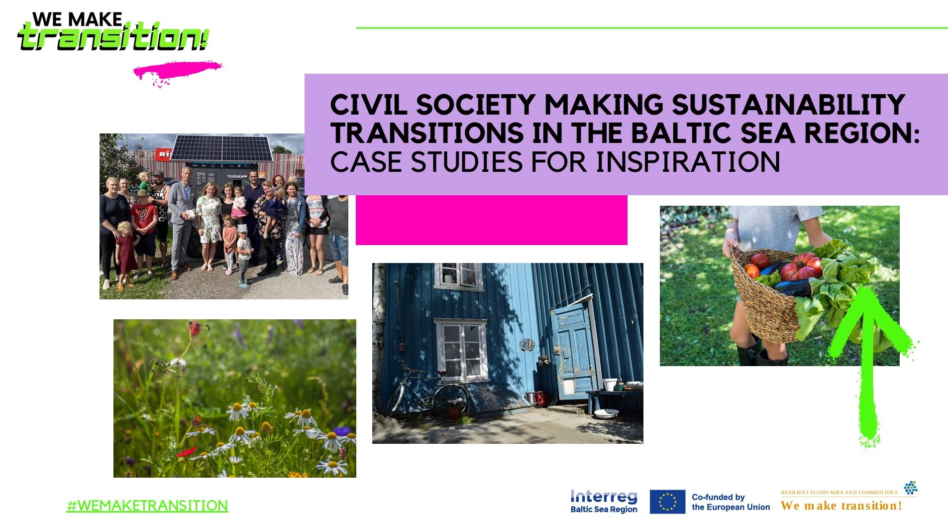 Case studies on civil society making sustainability transitions – Social Enterprise Development ...